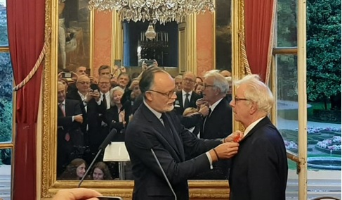 Jérôme Bignon Officier de la Légion d'honneur - Conservatoire du littoral